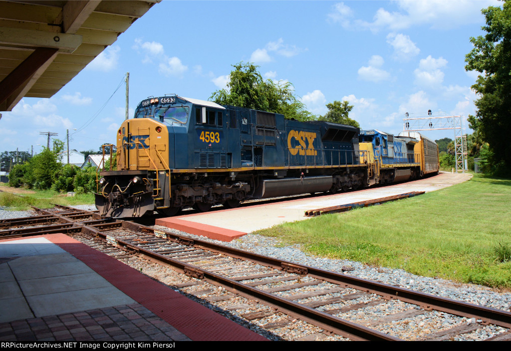 CSX 4593 SD80MAC Q235-19